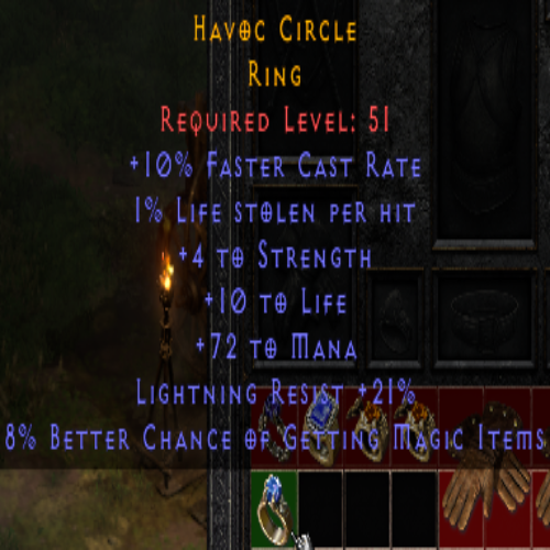 Buy D2R Havoc Circle | Diablo 2 Resurrected (D2R) Item Shop - D2RGEAR