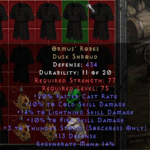 Buy D2R Ormus' Robes - Thunder Storm #2 | Diablo 2 Resurrected (D2R ...