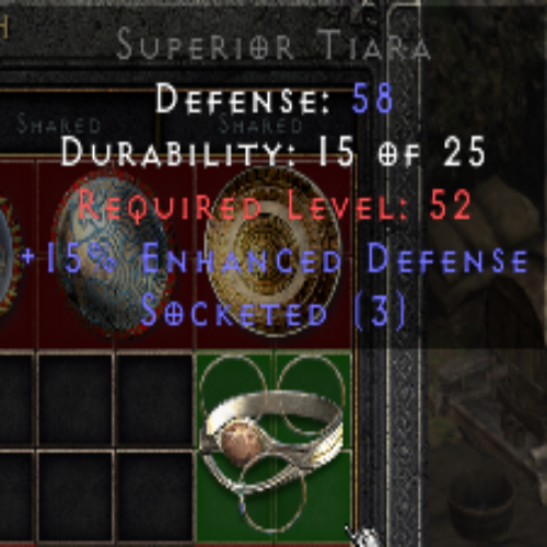 Buy D2R Tiara 3os 15 ED | Diablo 2 Resurrected (D2R) Item Shop - D2RGEAR